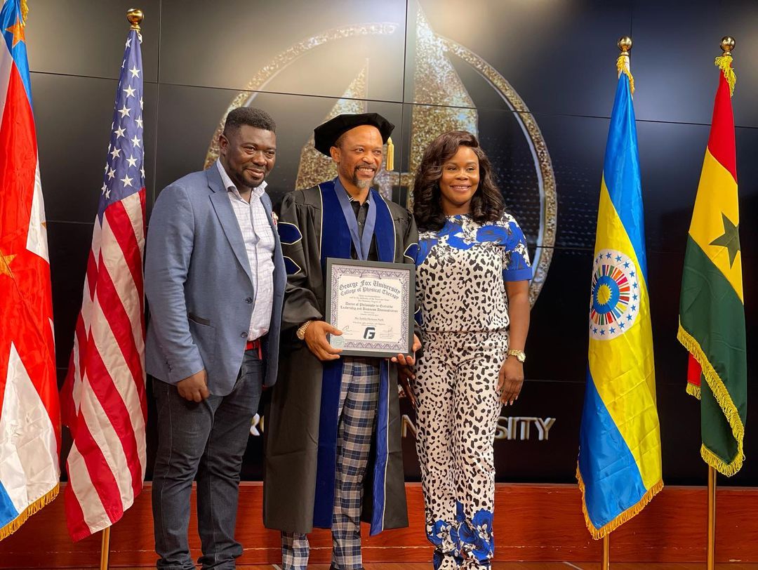 Fadda Dickson receives top honours from a university in USA - Photos ...