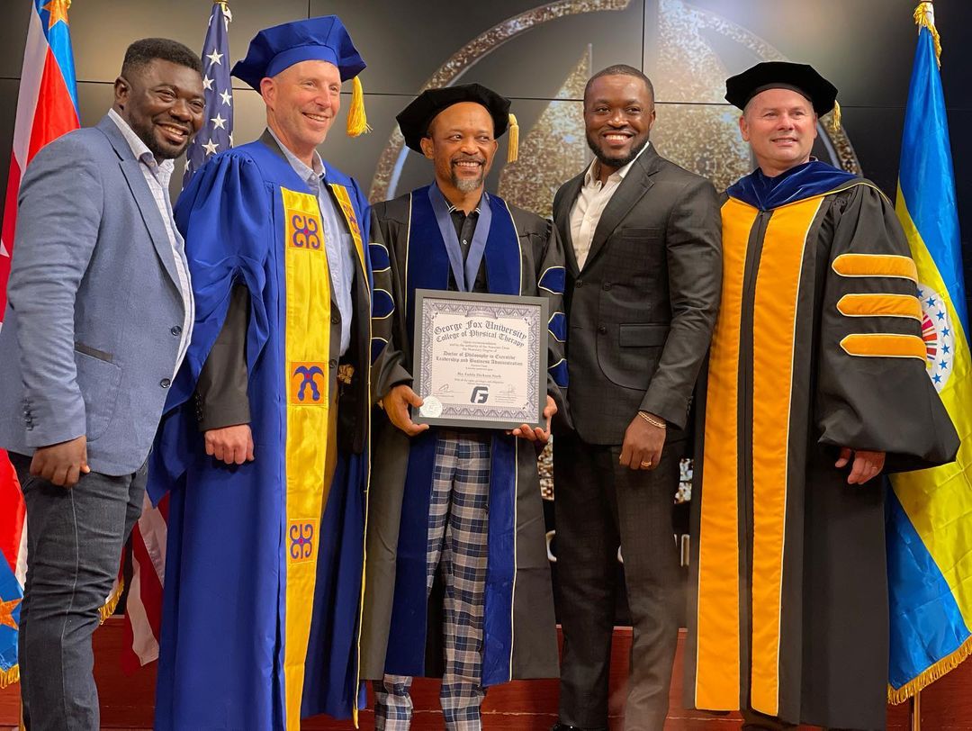 Fadda Dickson receives top honours from a university in USA - Photos ...