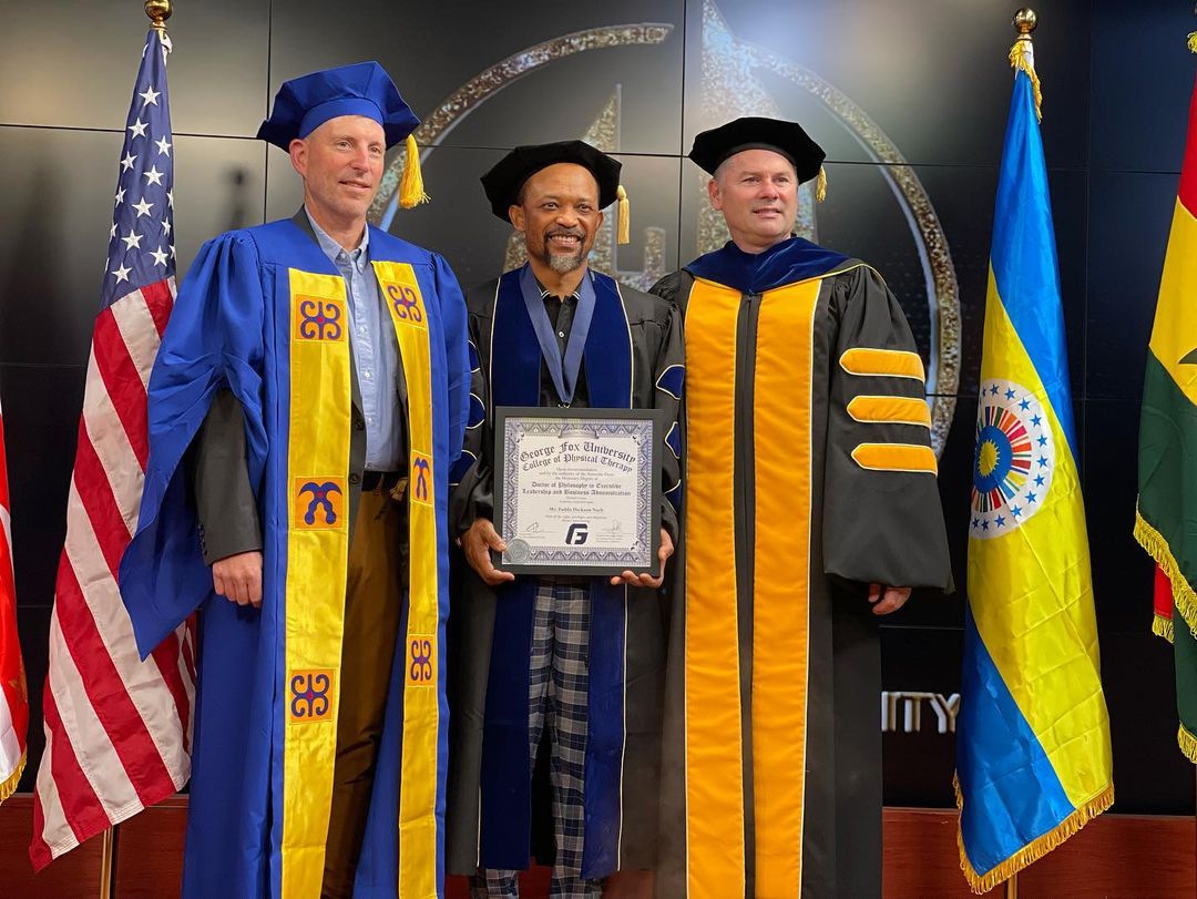 Fadda Dickson receives top honours from a university in USA - Photos ...