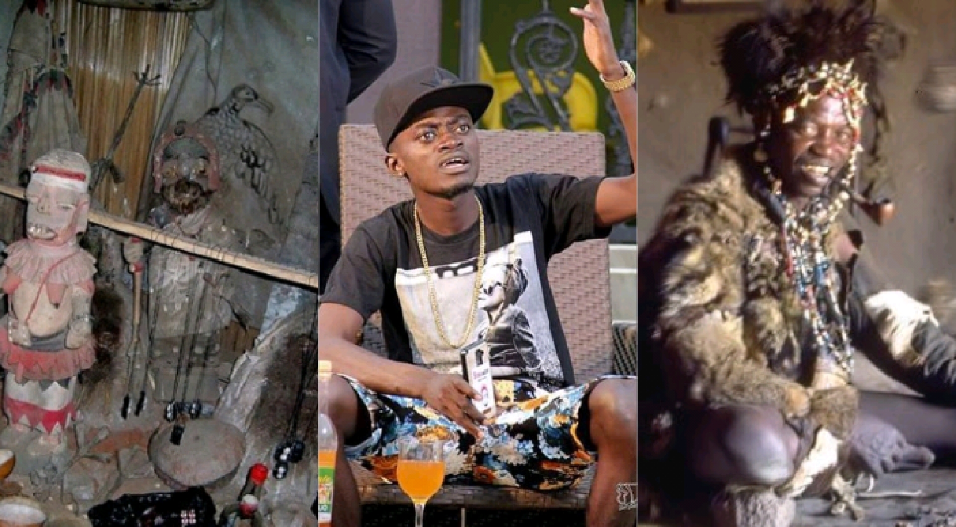 "Come and expose me" - Lilwin angrily dares juju men - GhPage