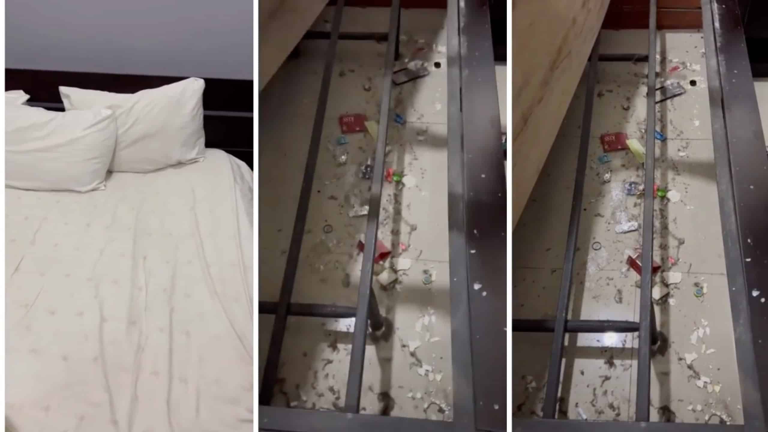 Man Reveals The Unkempt Condition Of Hotel Room He Paid To Lodge In man-reveals-the-unkempt-condition-of-hotel-room-he-paid-to-lodge-in