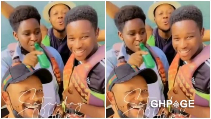 Fadda Dickson flaunts his three handsome sons for the first time in ...