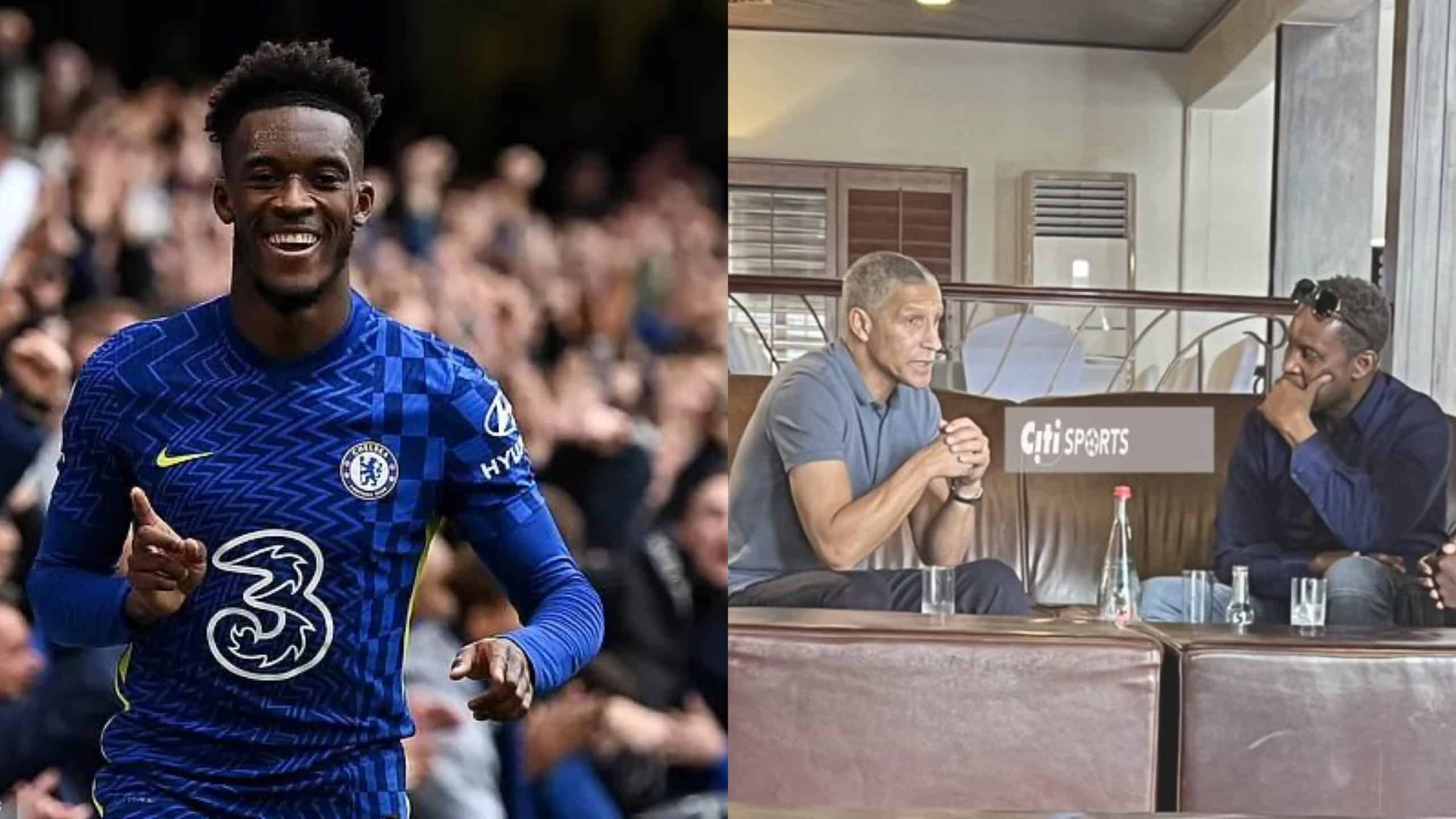 Callum Hudson-Odoi may start playing for Ghana Chris Hughton meets father
