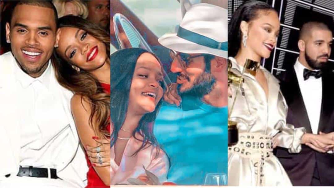 Full List Of Men Rihanna Dated Before Getting Pregnant For ASAP Rocky ...