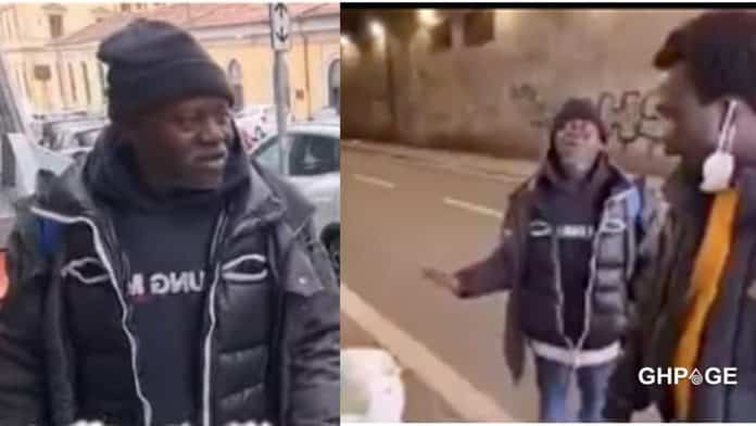 Ghanaian man in Italy begs government to come to his aid - GhPage