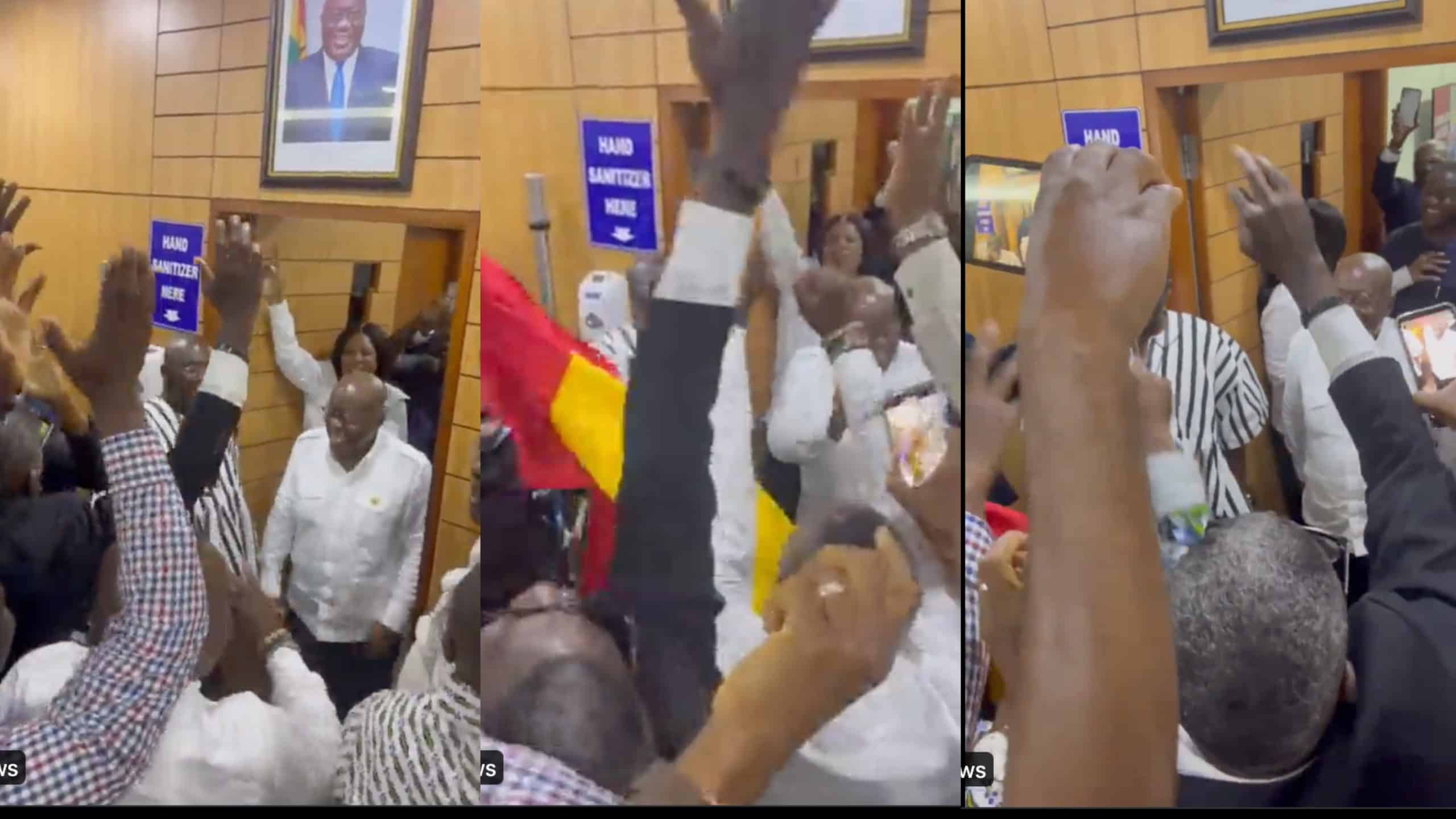 Akufo-Addo displays jubilation dance following Black Stars ...