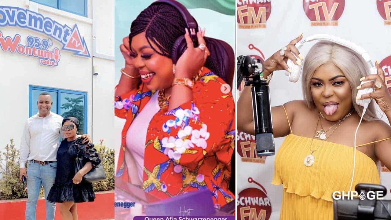 Afia Schwarzenegger goes back to start her own radio show - GhPage