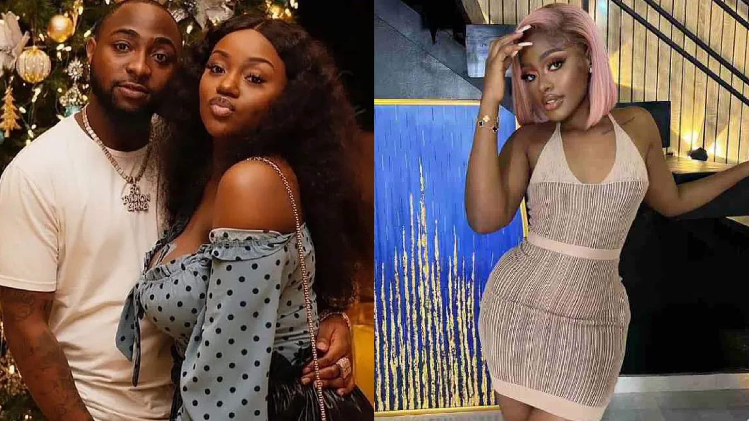 "Where's Chioma?" Reaction as Davido's girlfriend moves into his house