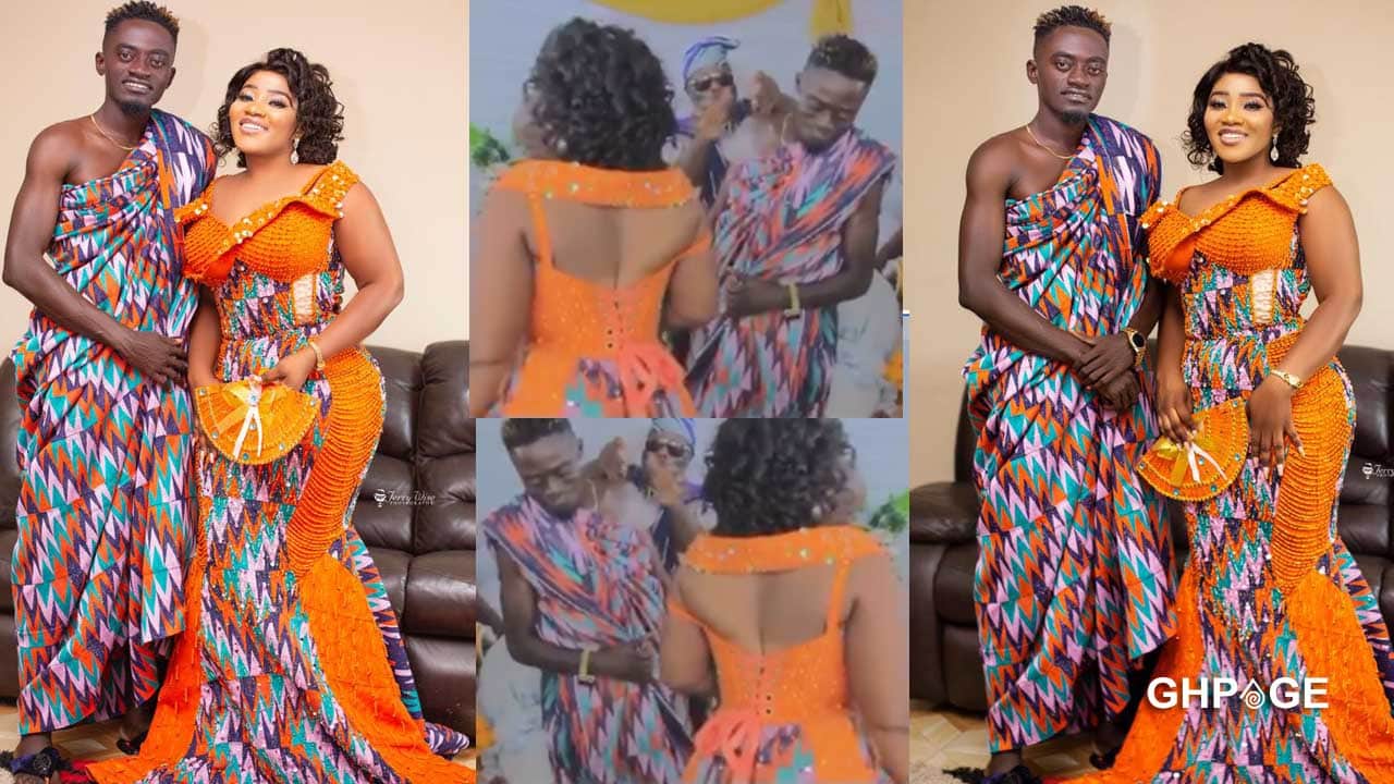 Official photos from Lil Win's marriage to his second baby mama ...
