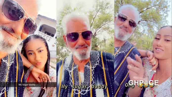 Mona4Real shows off father for the first time on Father's Day - GhPage