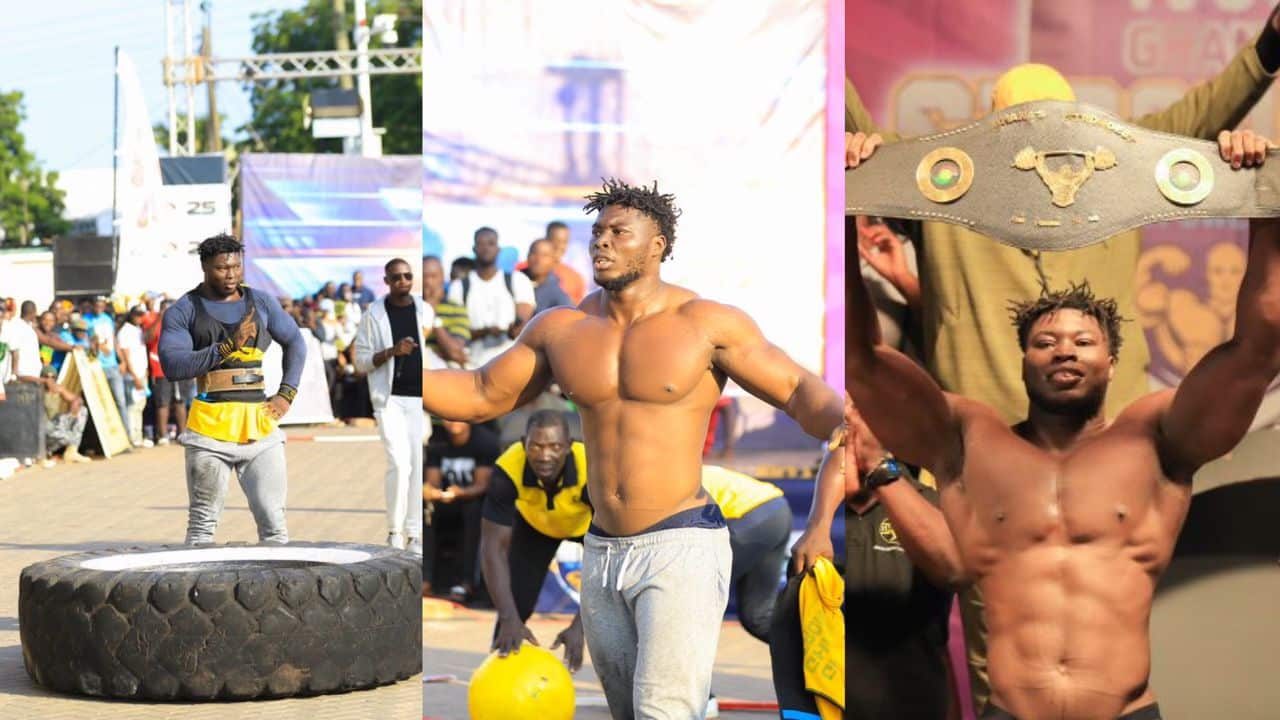 Prosper Dakora wins Ghana's Strongest 2022