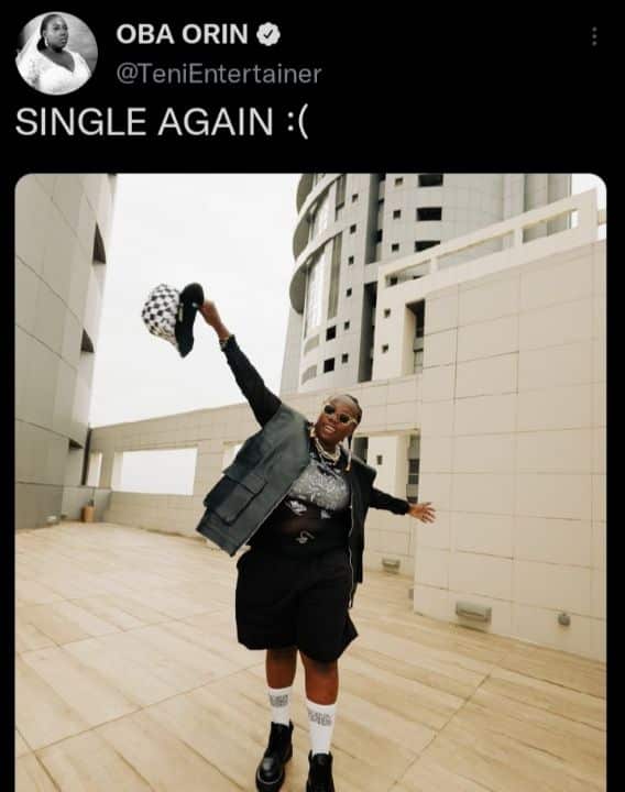 Teni divorces her husband just 3 days after their expensive wedding ...
