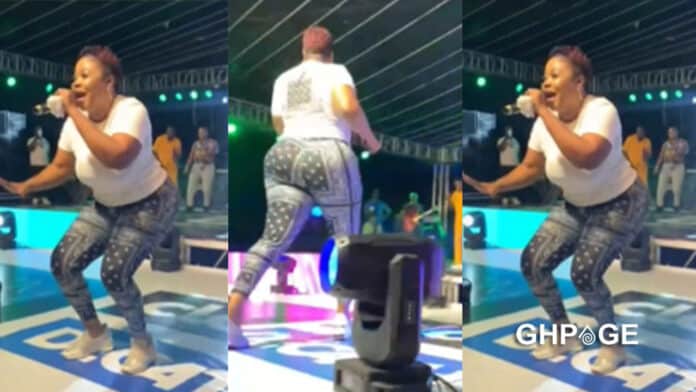 Social media blast Gifty Adorye over her outfit to ‘Ashaiman To The ...