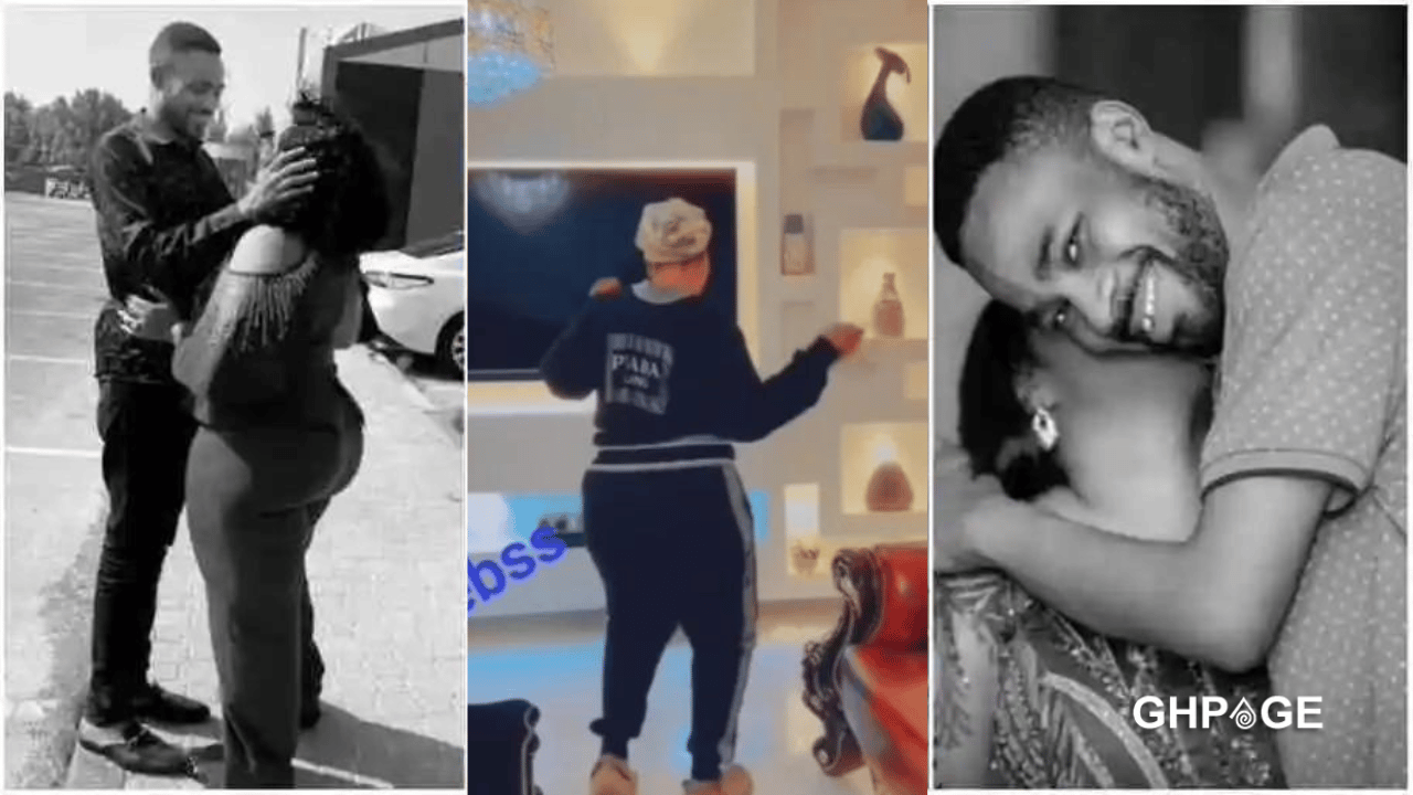 Kofi Adomah’s wife happily dances in their plush living room
