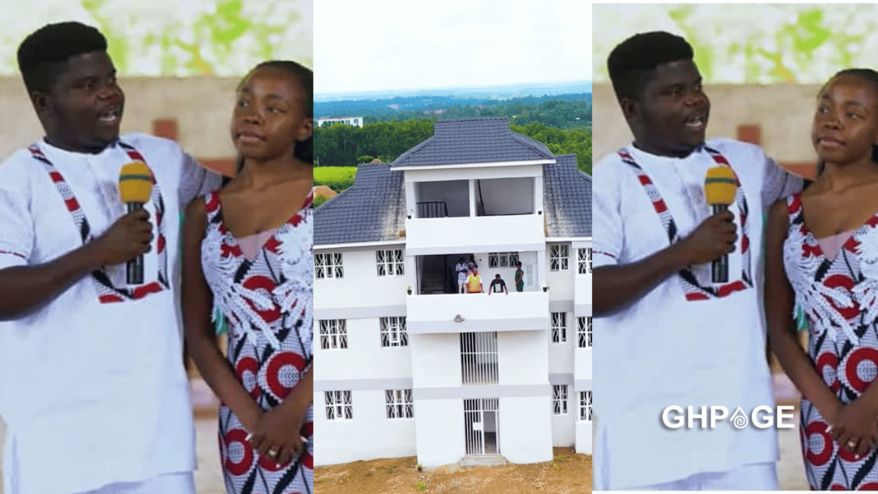 Wode Maya and his wife receive houses as wedding gifts - GhPage