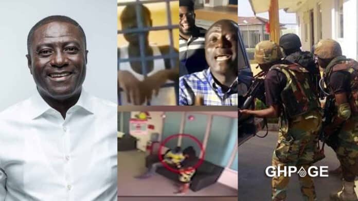 CCTV shows NIB spy in Captain Smart's Office before his arrest - GhPage