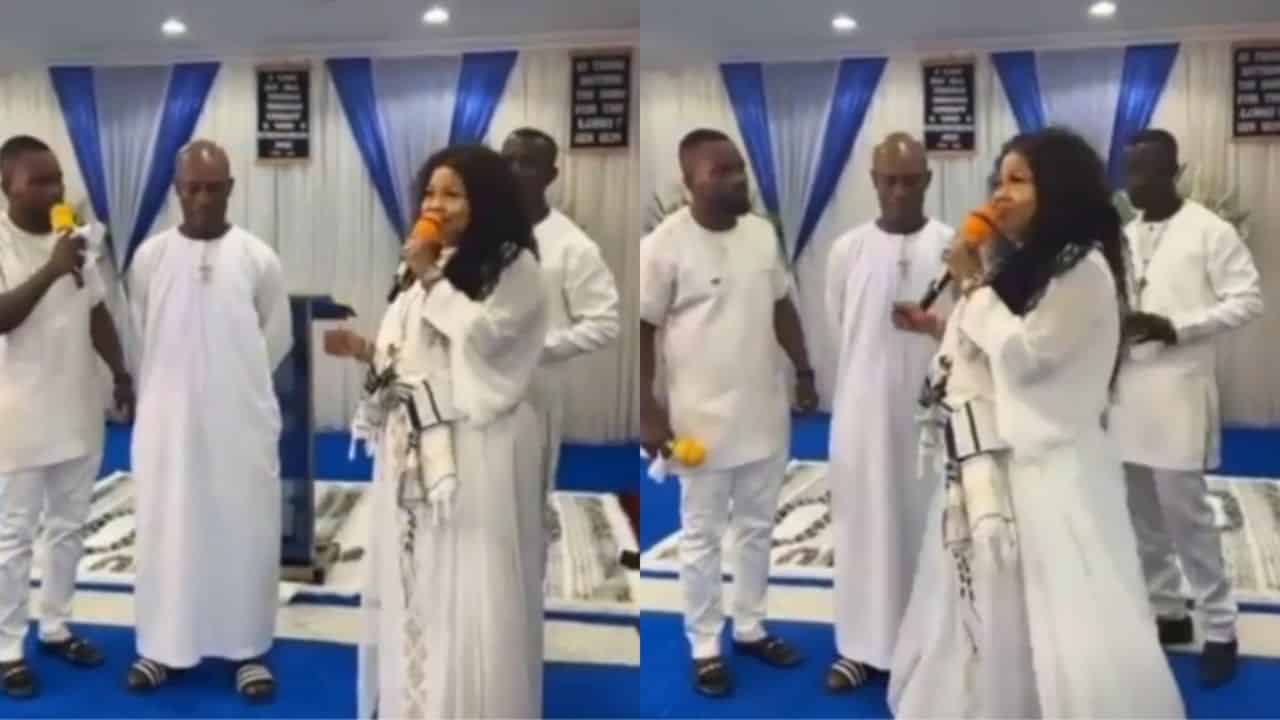 Video of how Nana Agradaa cunningly duped her church members - GhPage