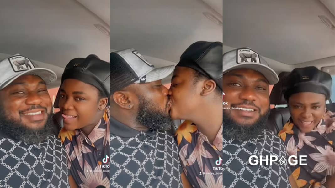 Tracey Boakye shades haters as she locks lips with husband in new video