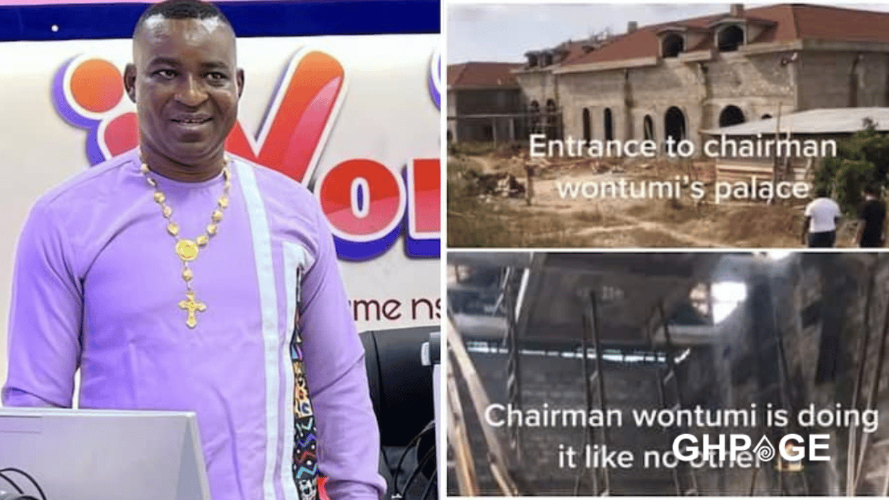 Video of Chairman Wontumi's palace which is under construction surfaces ...