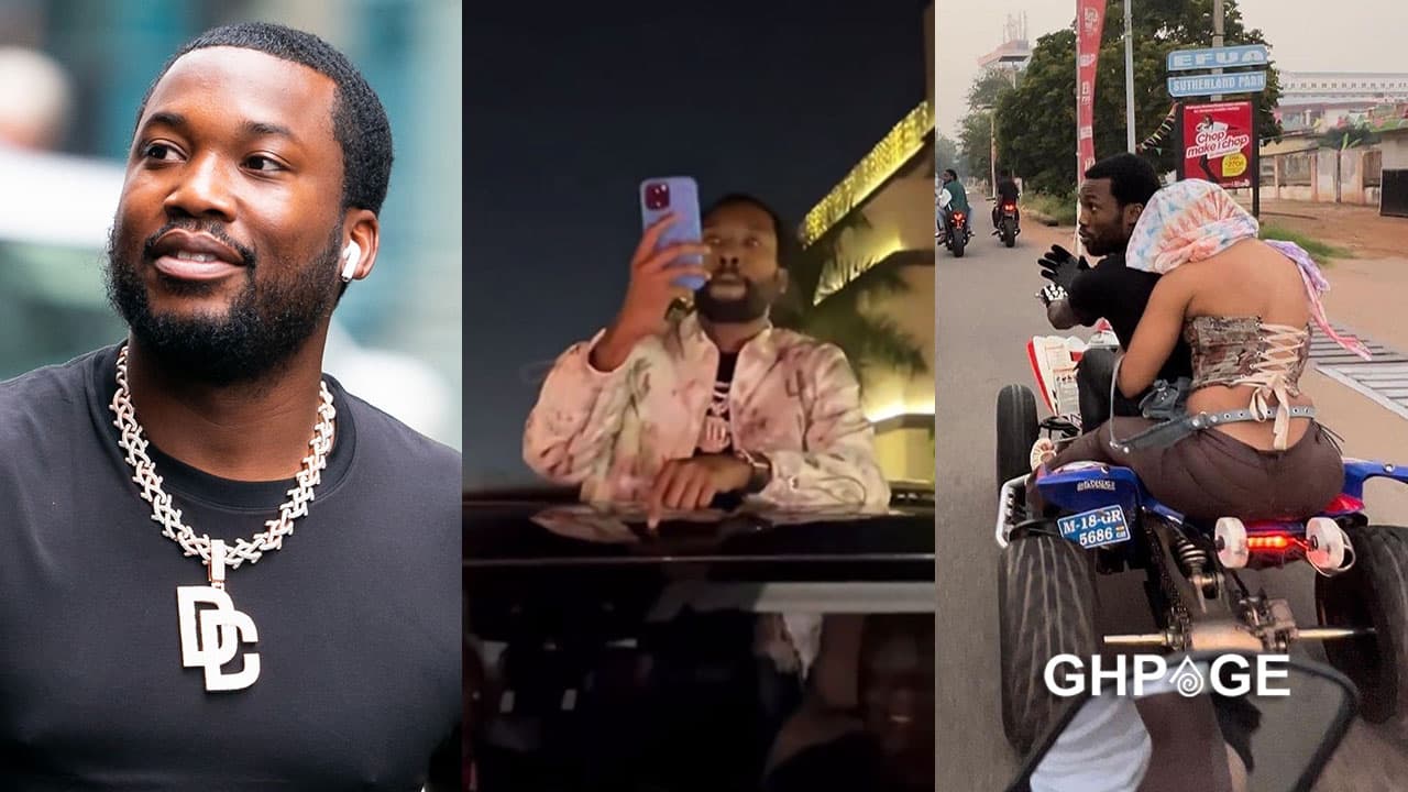 Meek Mill's phone stolen out of his pocket during crazy bike parade in ...