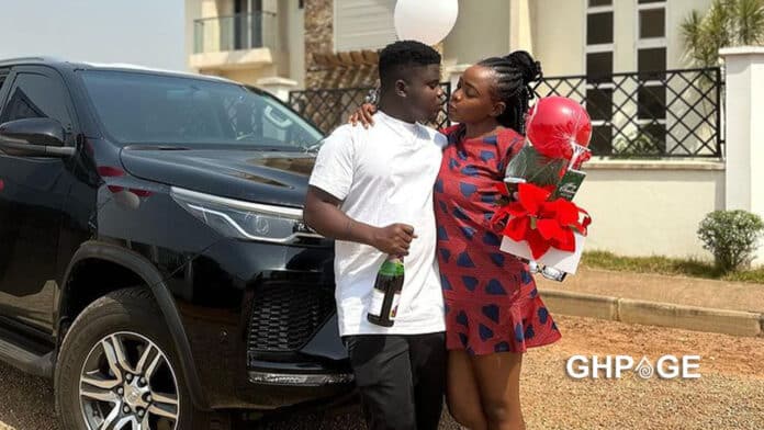 Ghanaian YouTuber Wode Maya spoils wife with a new car as Christmas ...