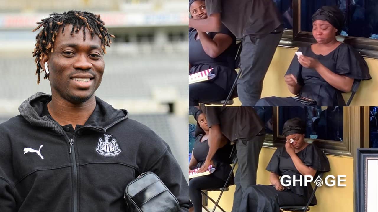 Christian Atsu's twin sister weeps bitterly in new video at their ...