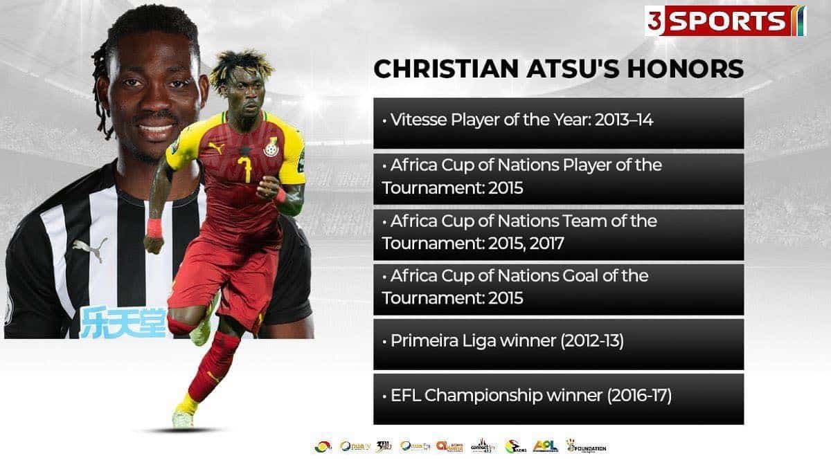 Tall List of Christian Atsu’s honorary awards until his demise - GhPage