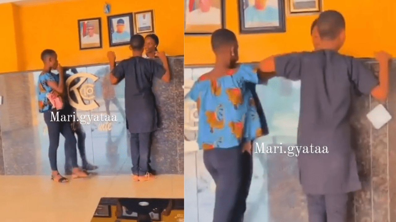 Video of JHS 1 students booking a hotel room - GhPage