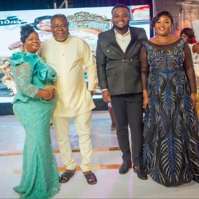 Dr Kwaku Oteng shares pictures of his wife, first son and daughter for the first time
