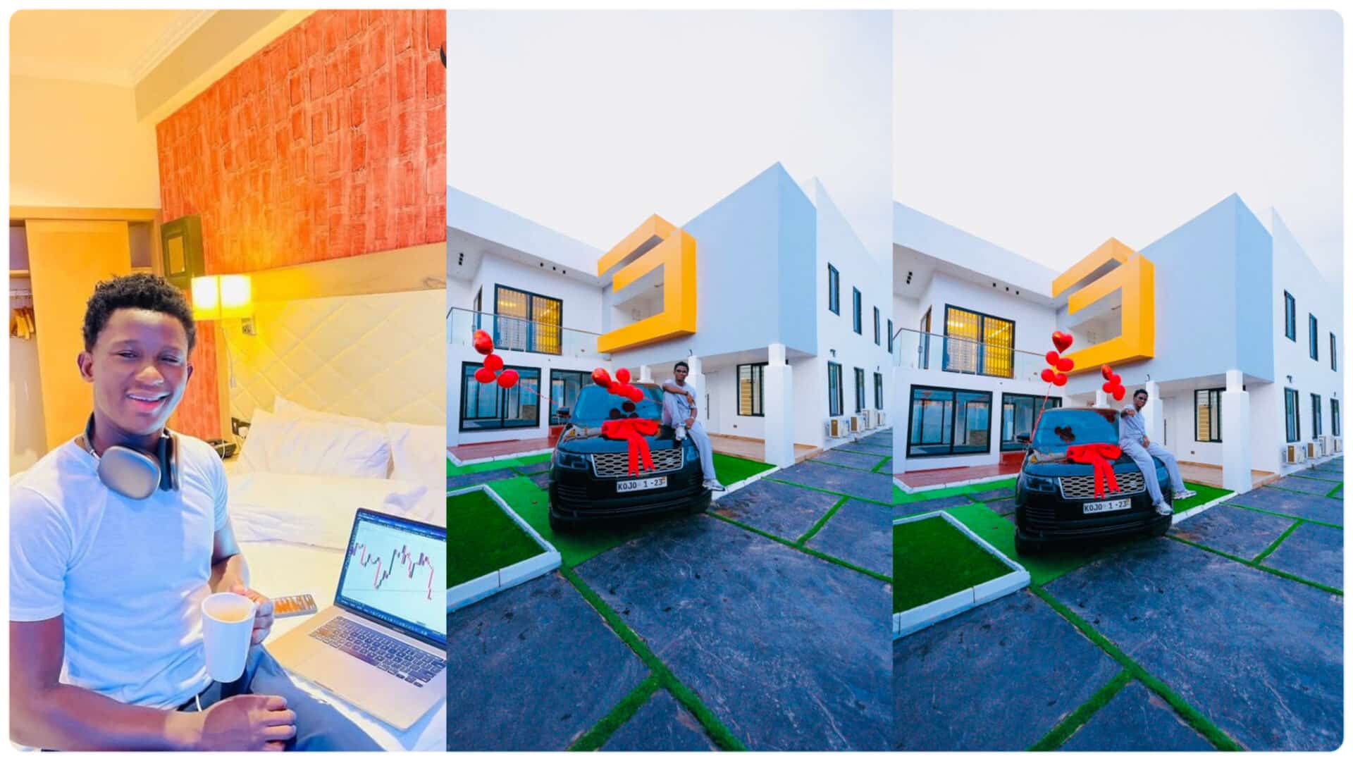 KojoForex acquires Range Rover Vogue, mansion to mark 30th birthday