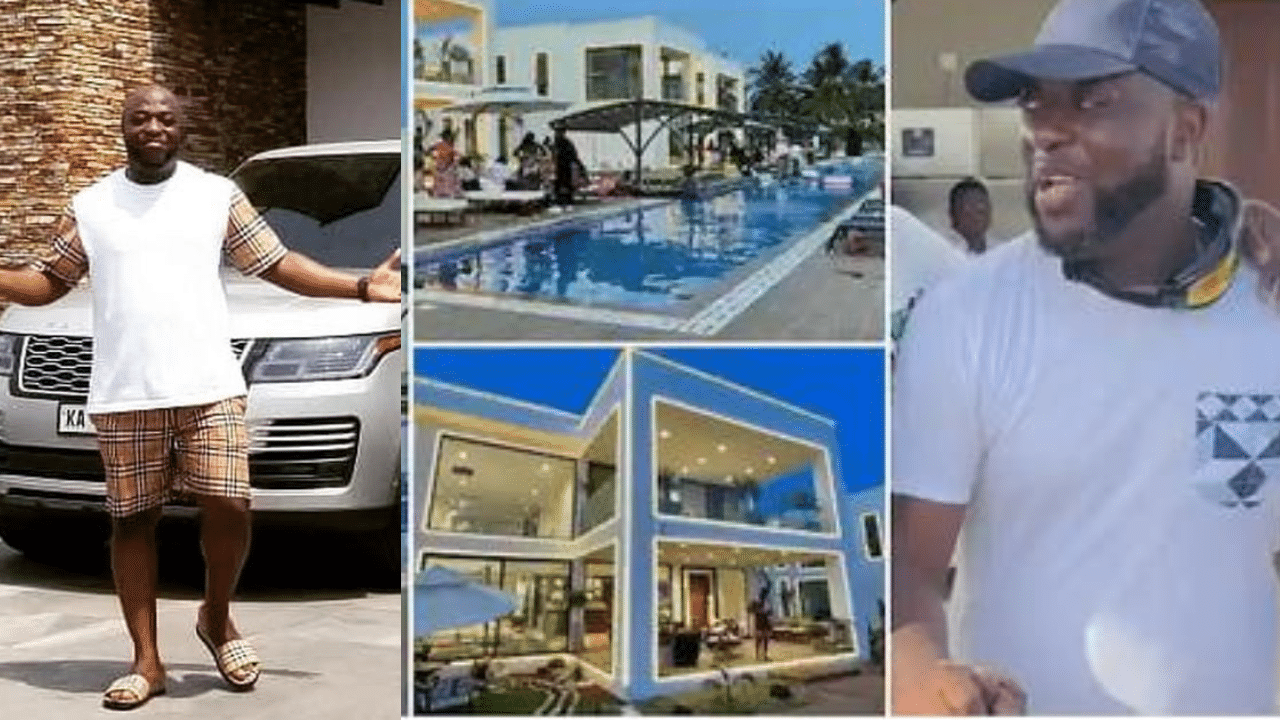 Dr Kofi Amoa-Abban flaunts his over $3 million mansion located on an ...