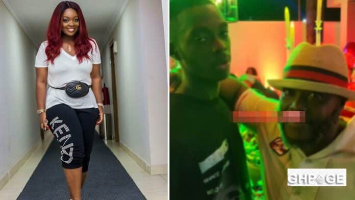 Emotional video of the moment Jackie Appiah's ex-husband met his son ...