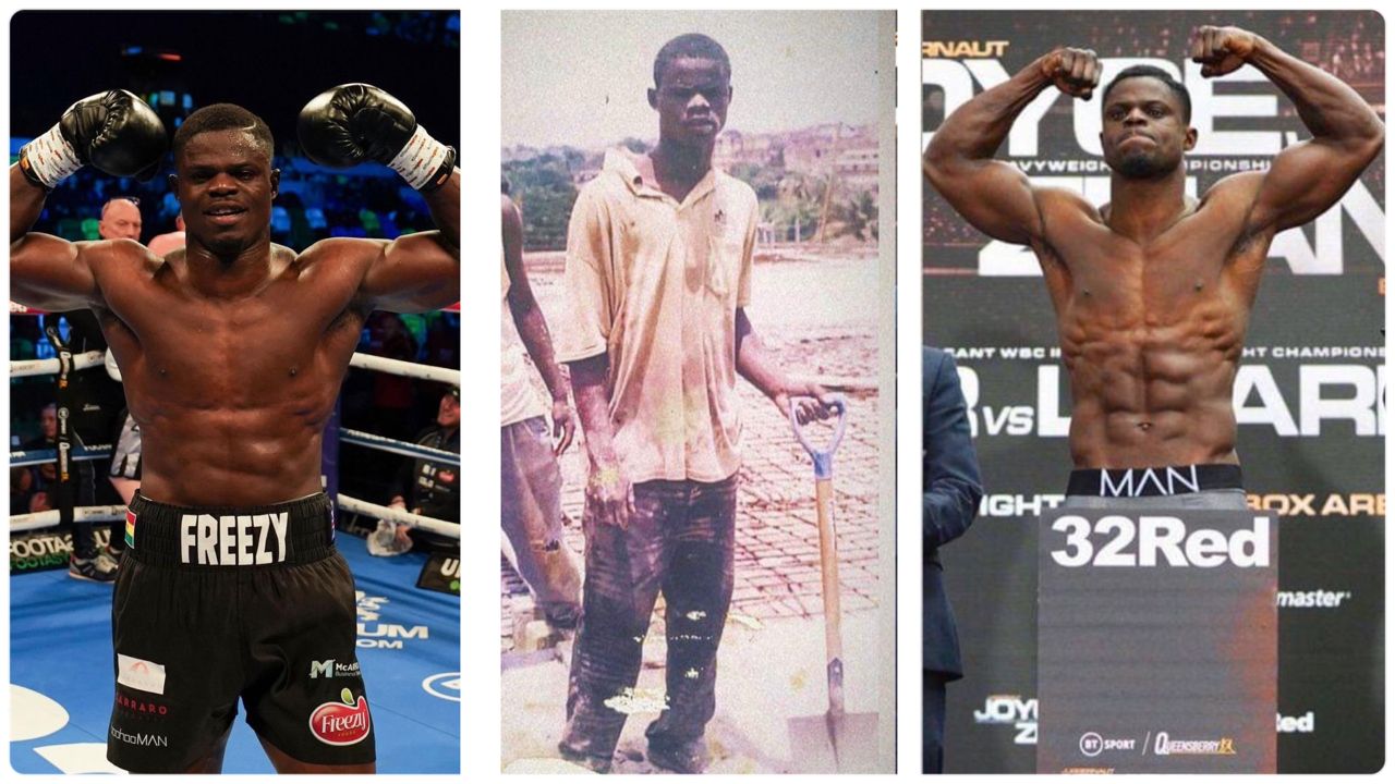 Freezy Macbones: Grass to Grace story of Ghanaian menial worker ...