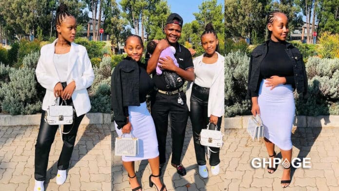 Man married to two beautiful women happily flaunts his wives and child ...