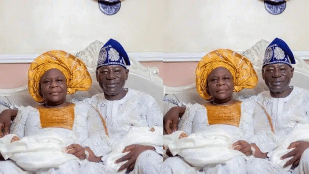 Elderly couple welcome twins after 32 years of marriage - GhPage