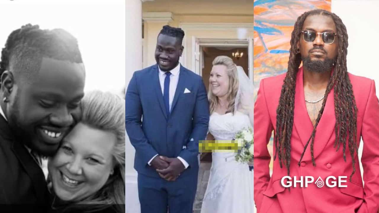 Photo of Samini as ‘best man’ at Firestick’s wedding to an old white ...