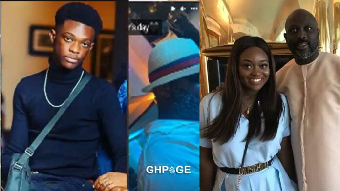 Jackie Appiah's son finally confirms his mother's affair with Oppong Weah as he wished him on ...