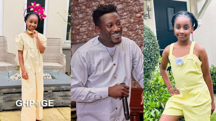 Asamoah Gyan shares beautiful photos of his adorable daughter as she ...