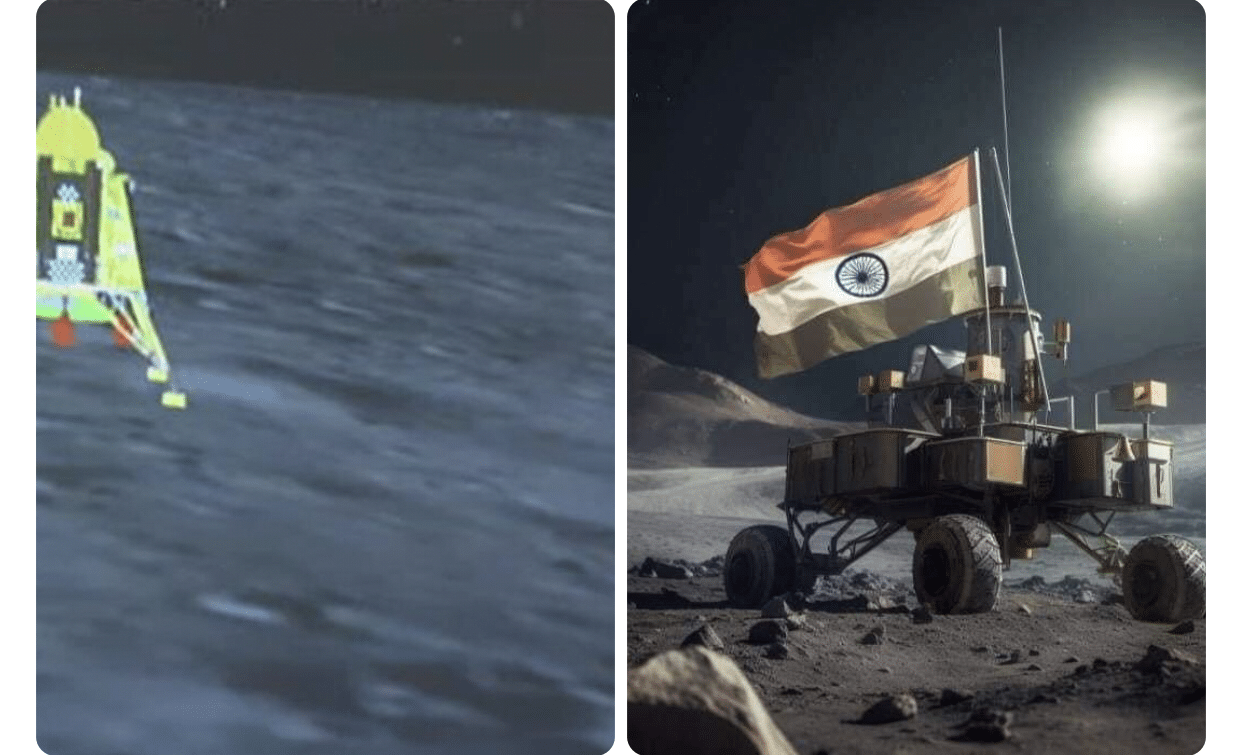 India becomes the first country to successfully land a spacecraft on ...