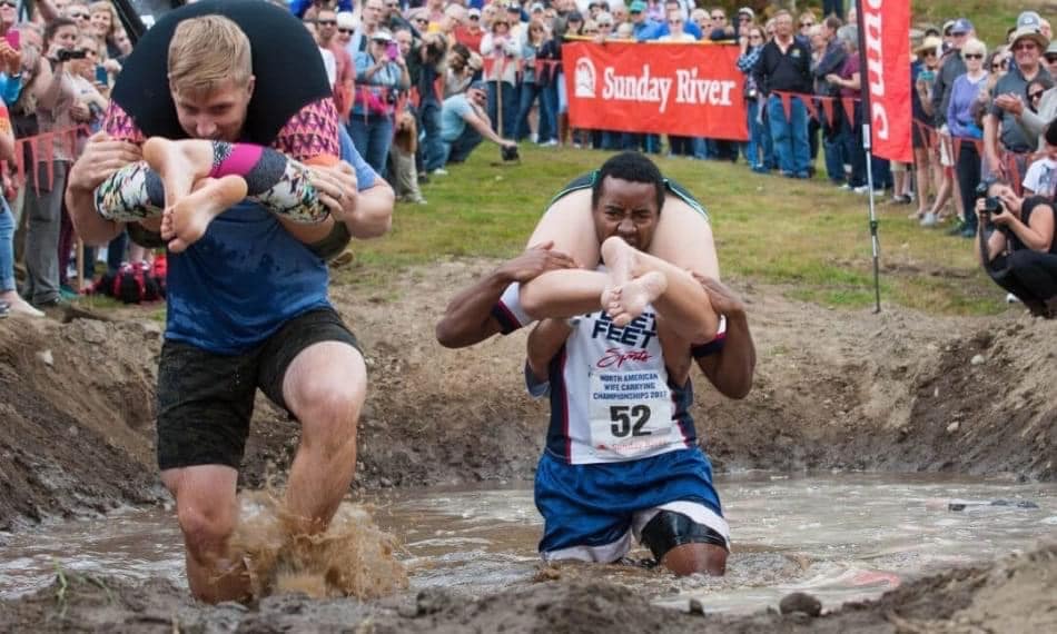 Meet the wife-carrying competition in Finland - GhPage