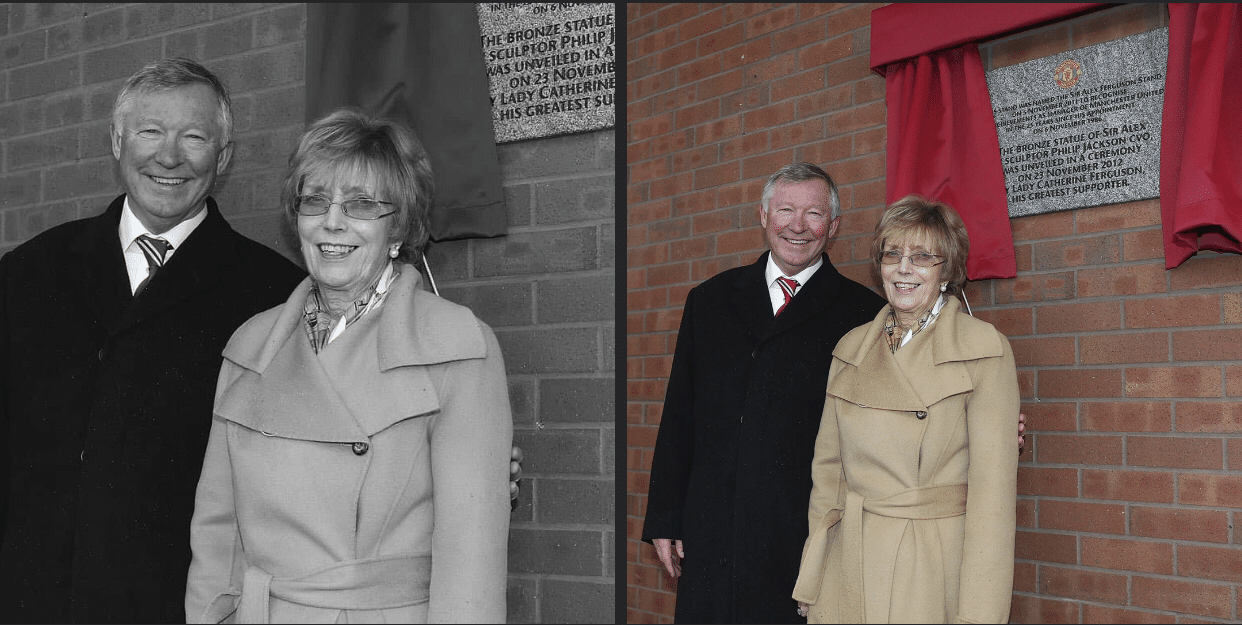 Lady Cathy Ferguson, wife of Sir Alex Ferguson, has died at the age of 84