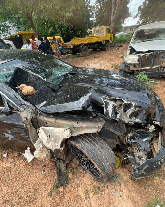 Photos: Kumawood actor Kojo Nkansah Lilwin involved in a gory accident ...