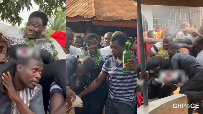 Miracle Adomah captured as Benkumhene of Gomoa Amanful - GhPage