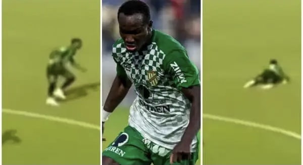 Sad video of how Raphael Dwamena slumped to death pops up - WATCH - GhPage