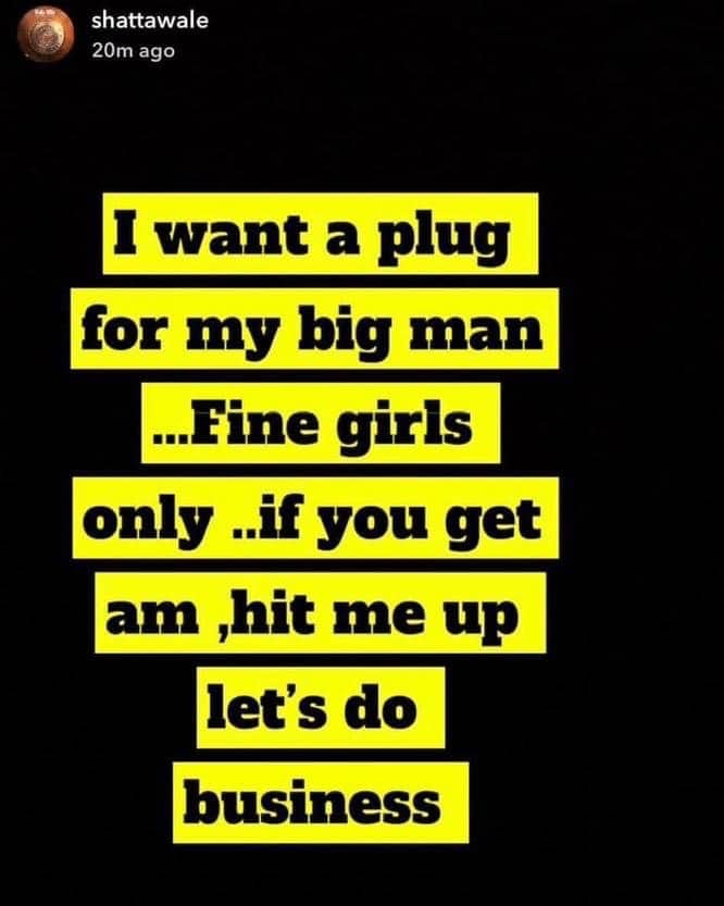 Shatta Wale activates new career as he's now pimping SM girls to 'big ...