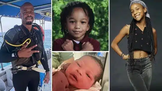 Black Panther and Avengers stuntman, Taraja Ramsess and his three ...