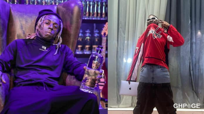 Medikal shed tears after Lil Wayne shared his photo on Instagram - GhPage