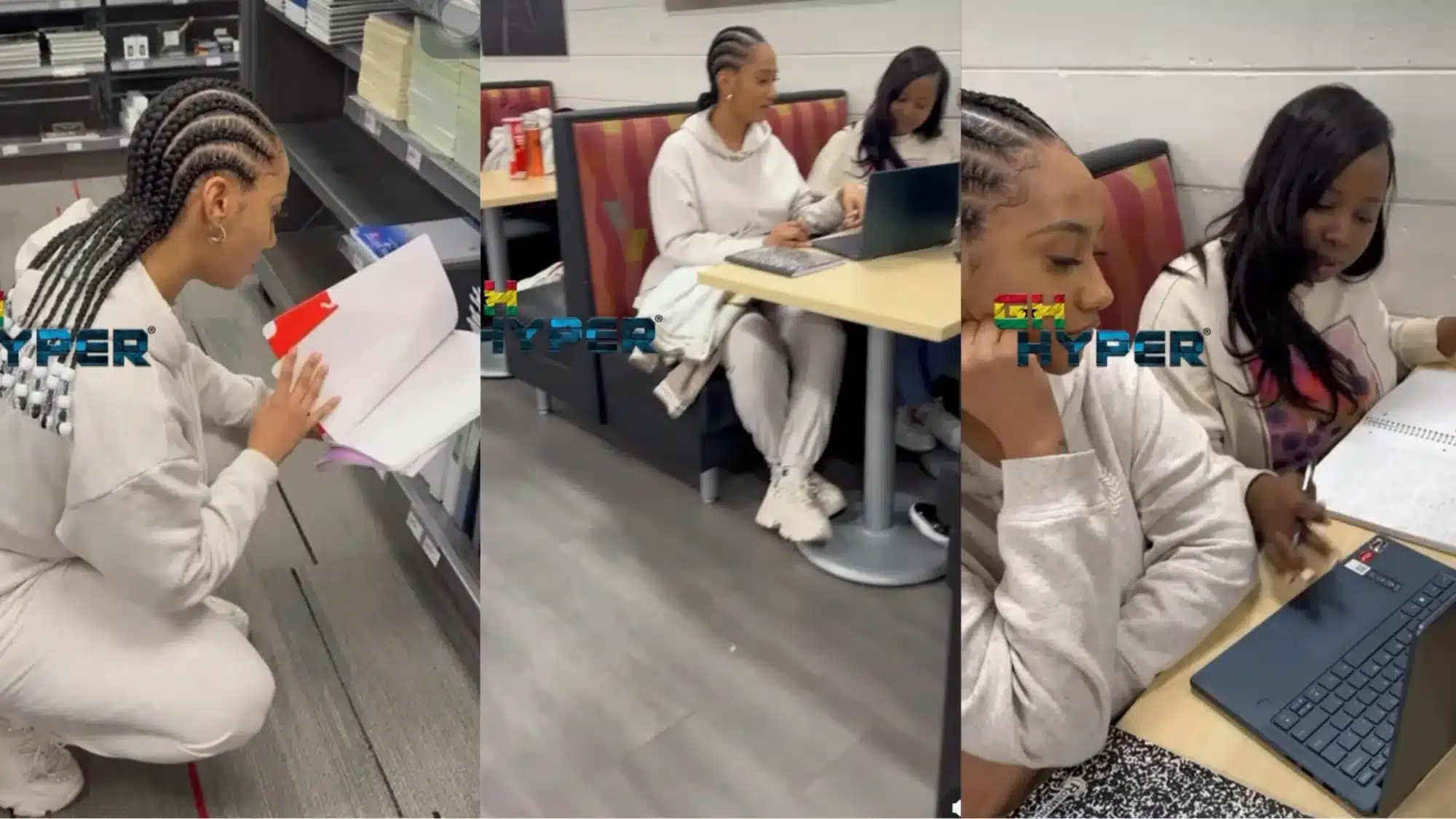 Hajia4real spotted in school following her jail sentence - VIDEO - GhPage