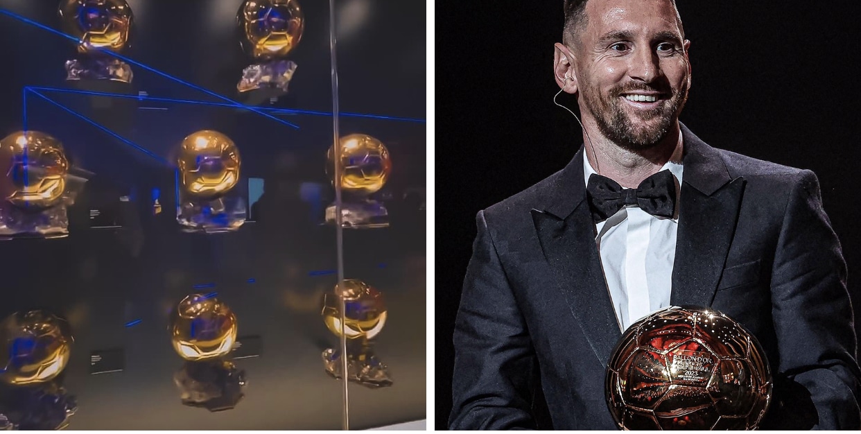 Lionel Messi donates his eighth Ballon d’Or to the Barcelona museum ...