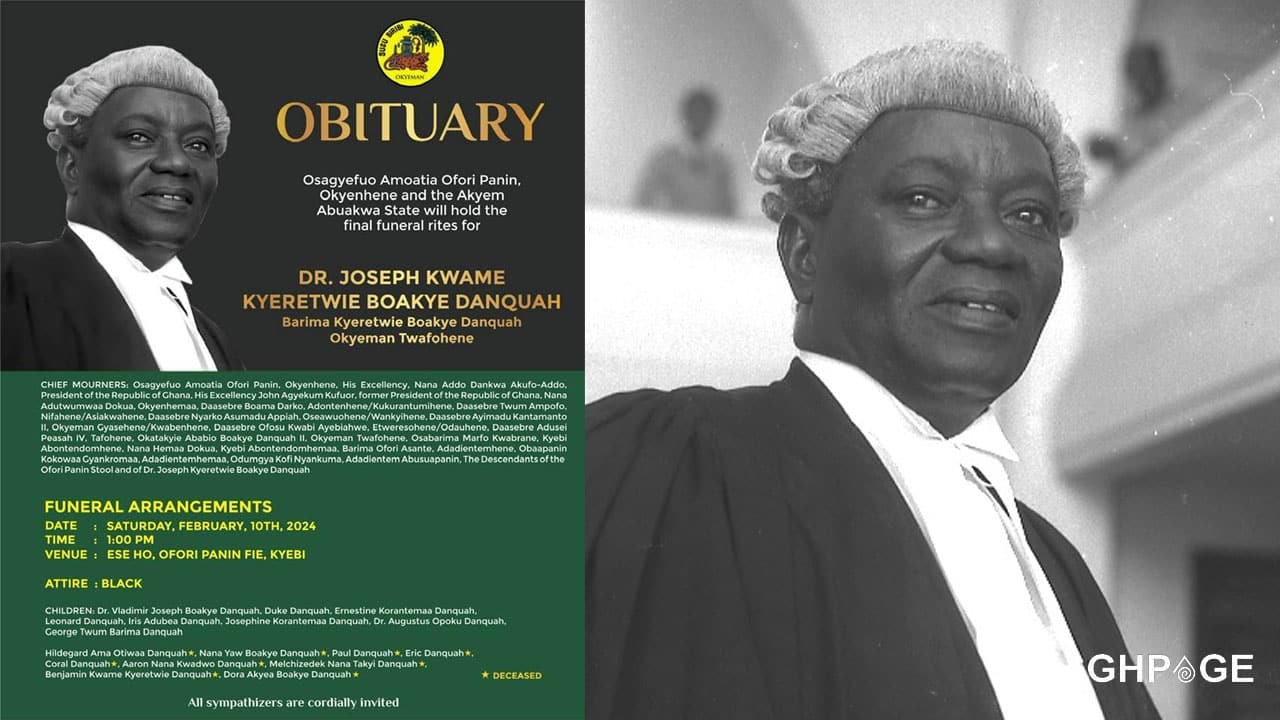 Final funeral rites for the late JB Danquah held after nearly 60 years